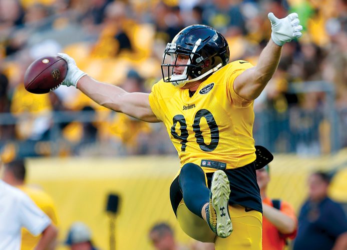 Linebacker Watt hoping to build on breakout season | News, Sports, Jobs ...